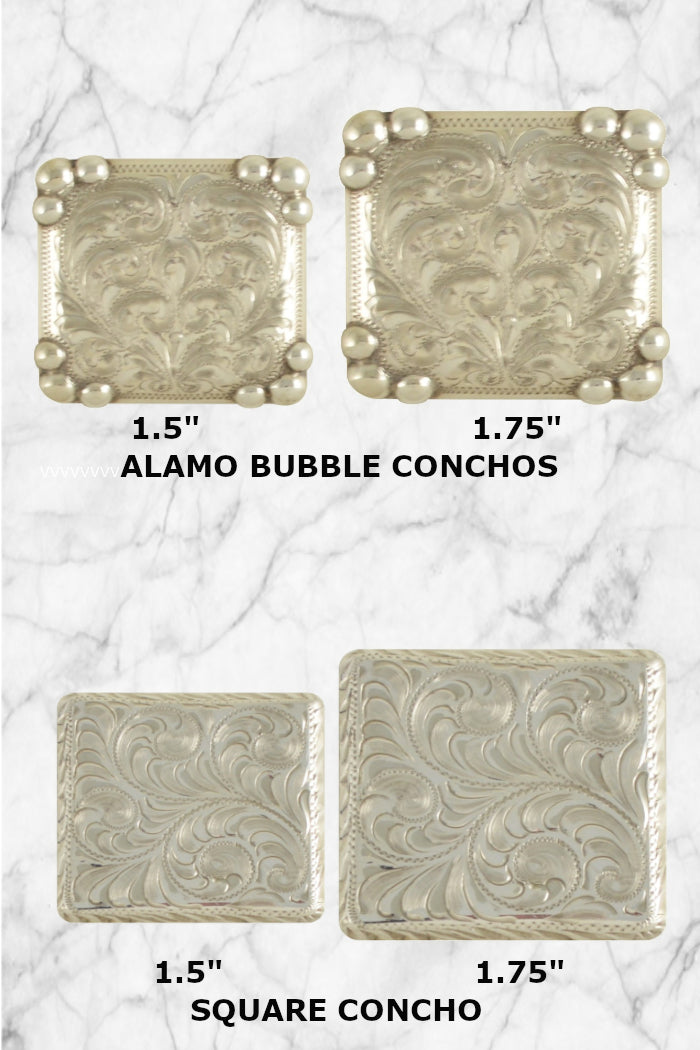 SQUARE CONCHOS STARTING AT – Chaps by Woods