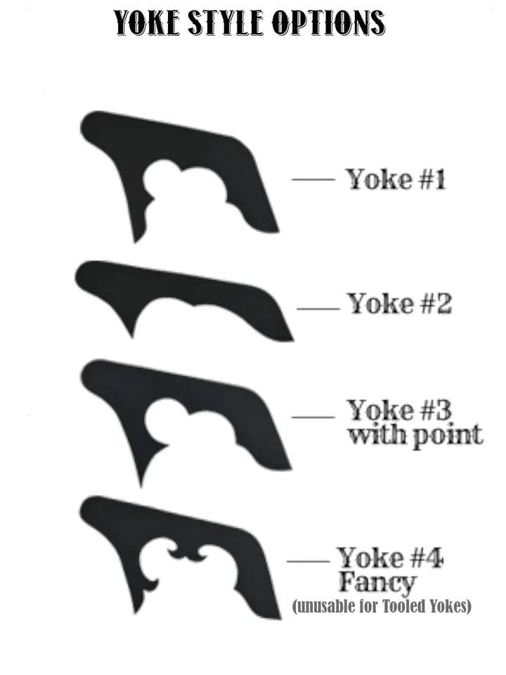 CUT-OUT TOOLED YOKES – Chaps by Woods'